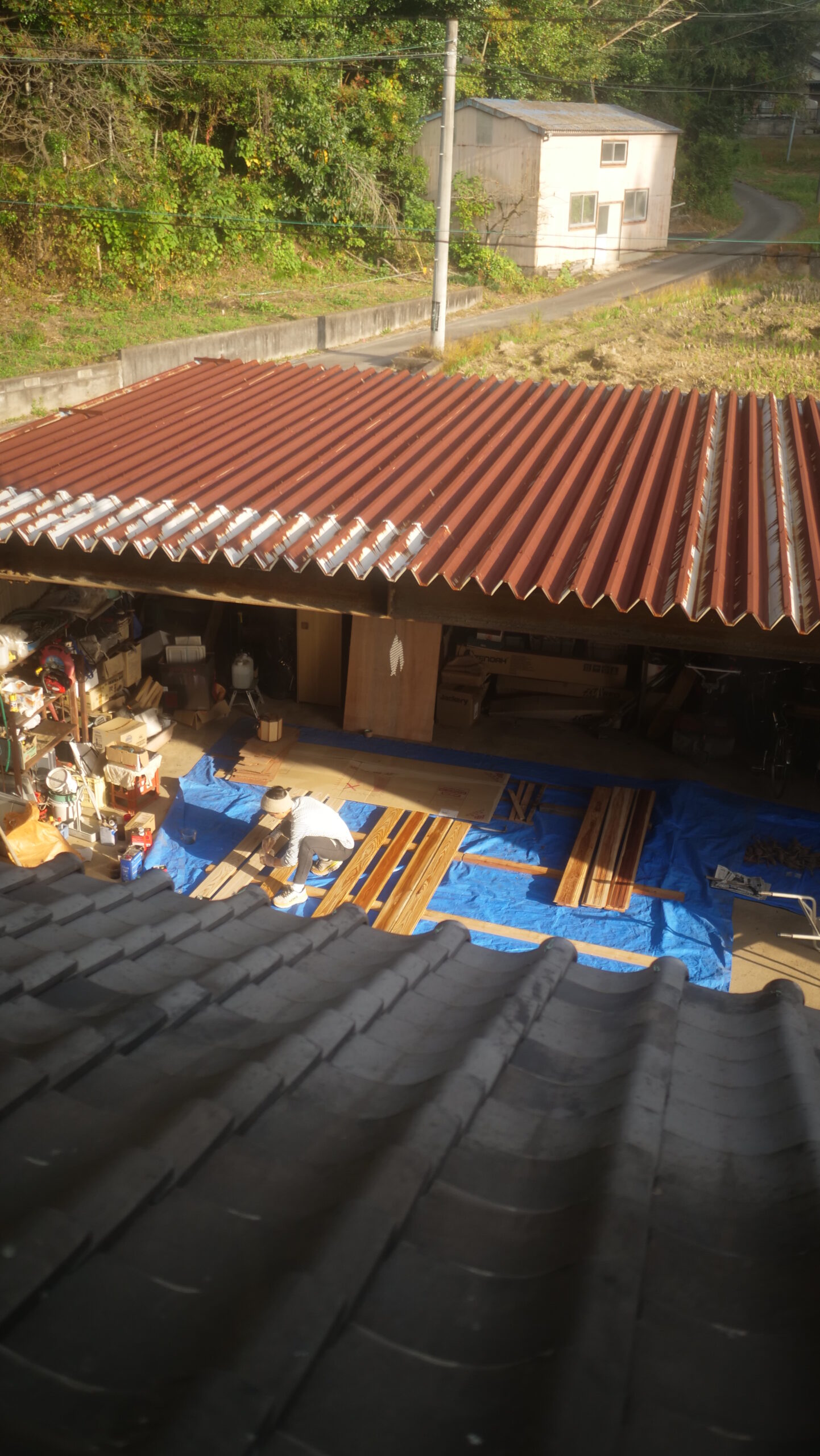 お家完成まで後少し… | TAKASU TILE